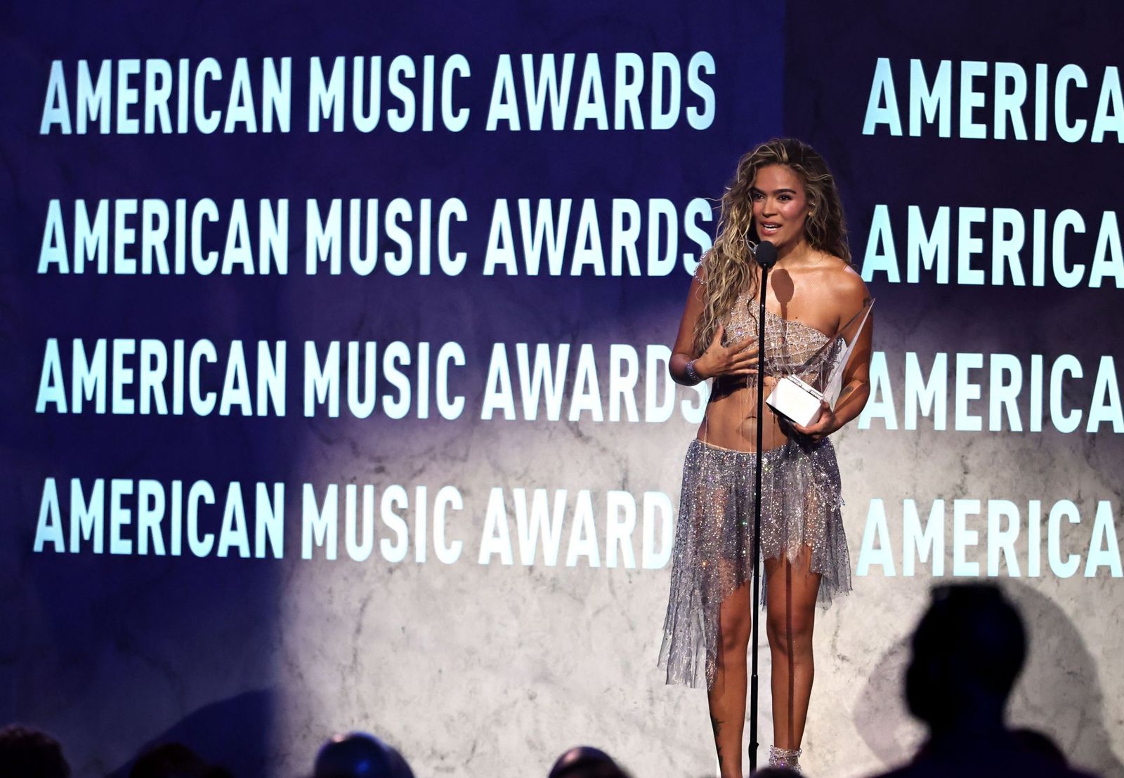 Karol G goes viral at the 2026 AMAs after her reaction to John Legend’s ...