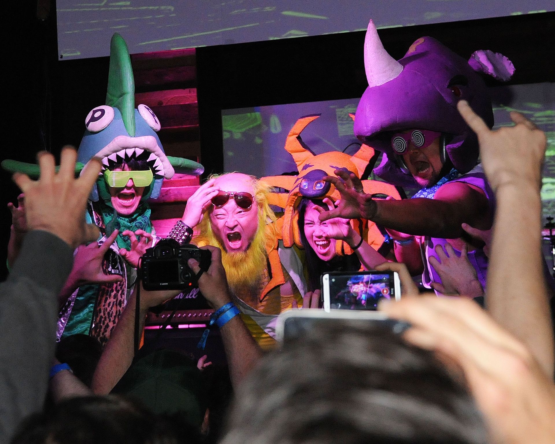 How serious were the injuries sustained by Peelander-Z members in ...