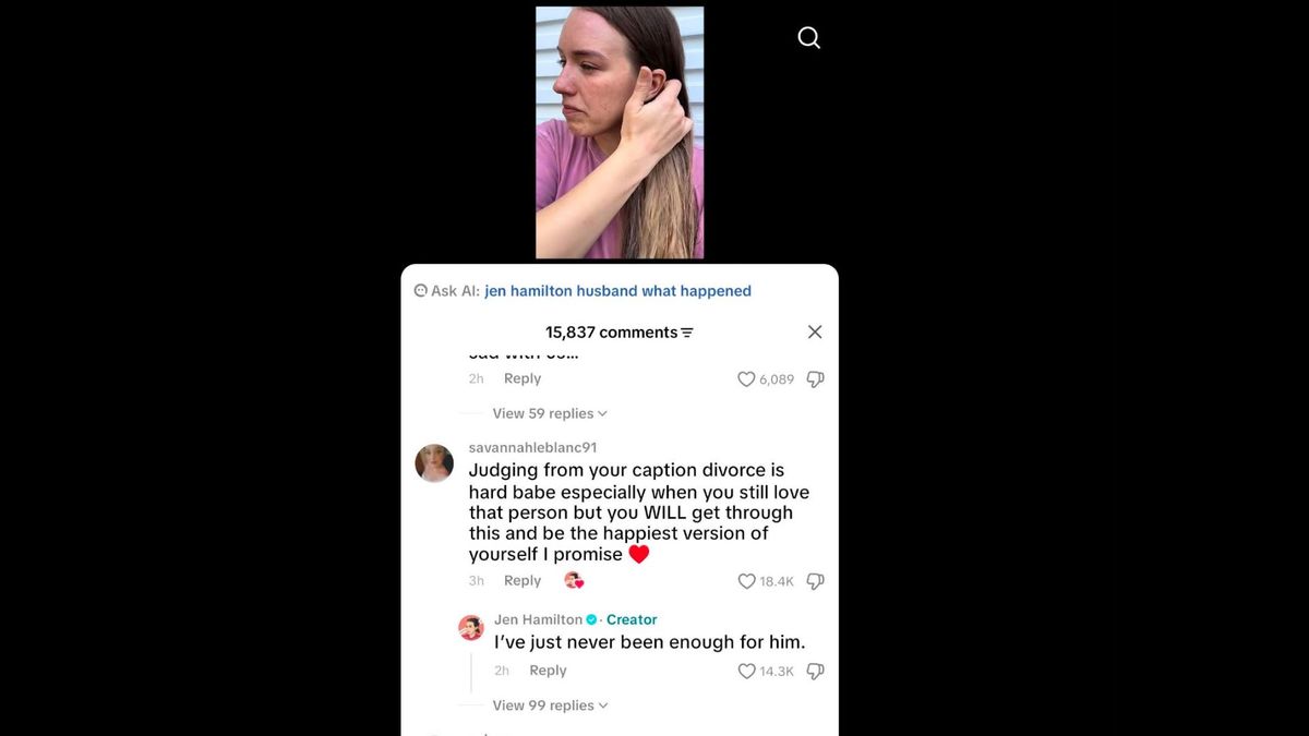Who is Jen Hamilton’s husband Brian Hamilton? Nurse influencer crying ...