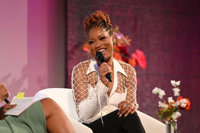 “It’s been dry for me as well": Sharon Stone & Keke Palmer discuss ...