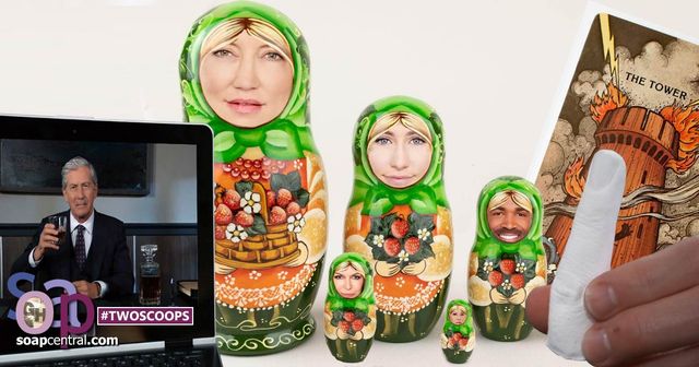 Russian dolls, tarot cards, and Apollo's middle finger