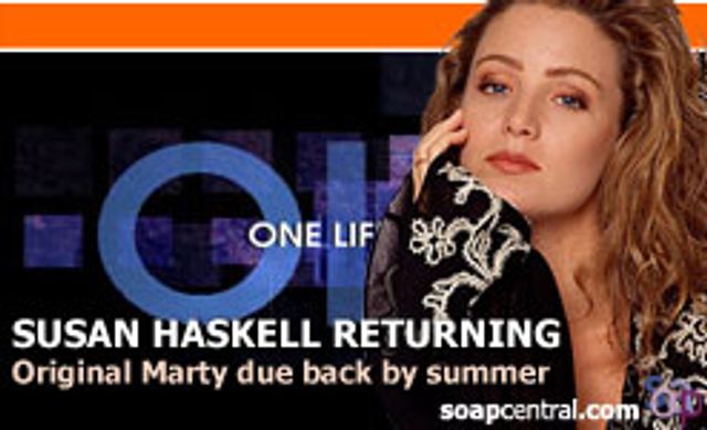 Susan Haskell reprises role as OLTL's Marty Saybrooke