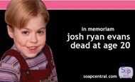 Josh Ryan Evans, dead at age 20